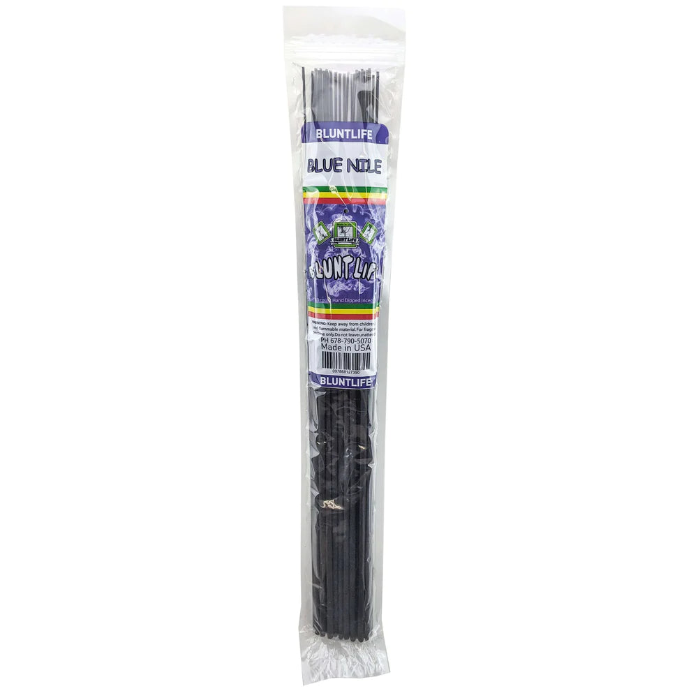 BluntLife Incense Sticks 19"- Blue Nile, 30-Stick Pack