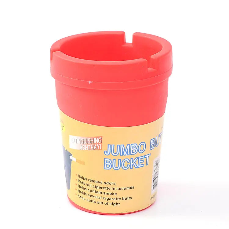 Jumbo Butt Bucket Ashtray- Orange