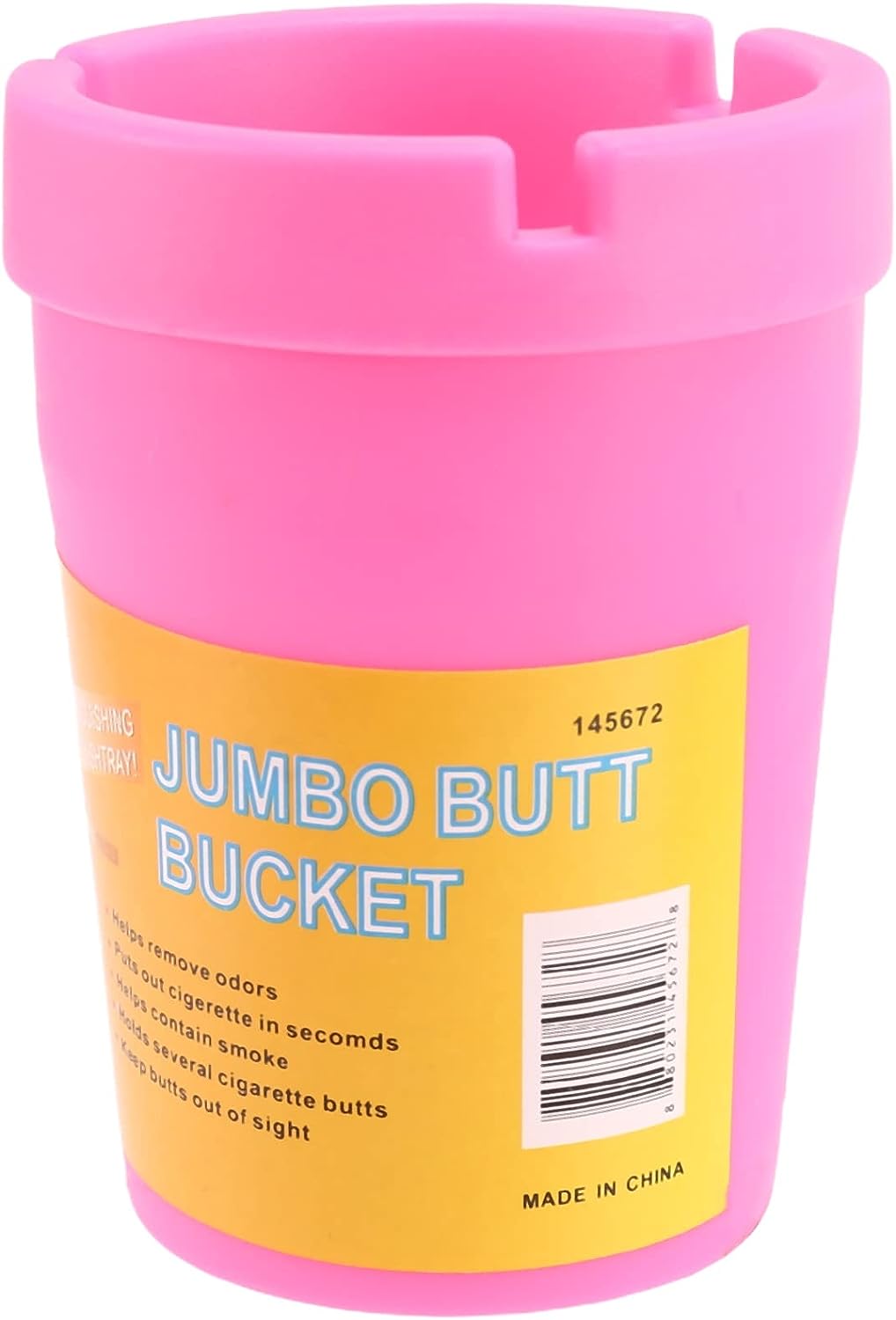 Jumbo Butt Bucket Ashtray- Pink